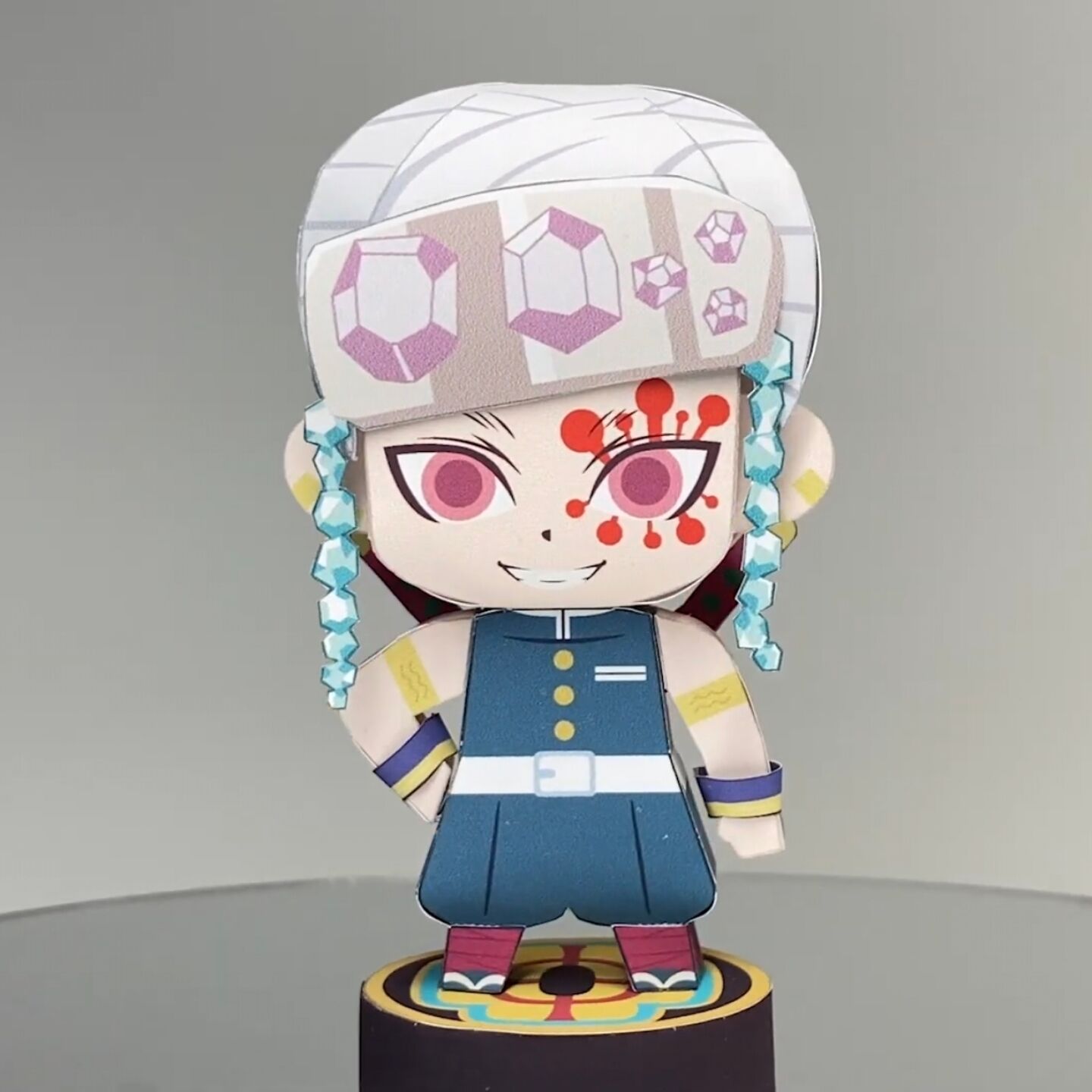 Tengen Uzui – Printable Paper 3D Figure - Cute Paper