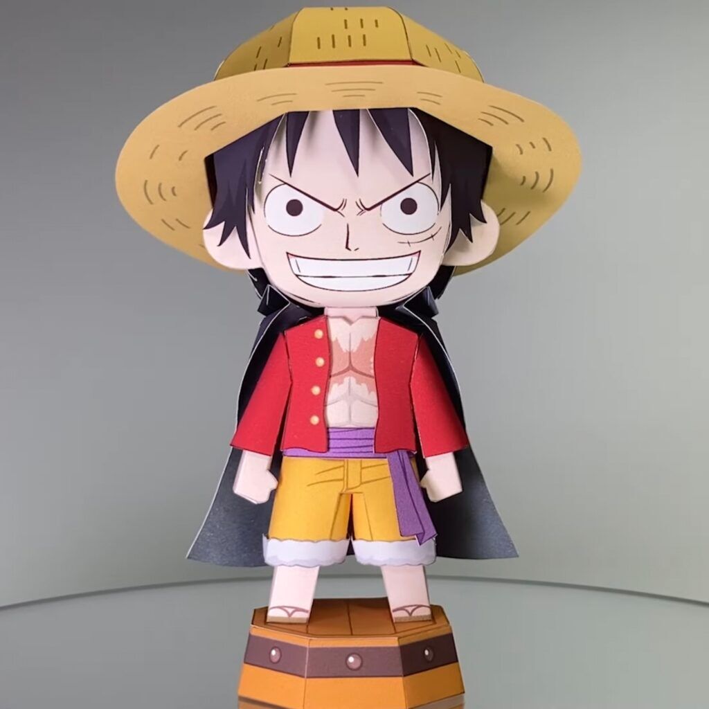 Satoru Gojo – Printable Paper 3D Figure - Cute Paper